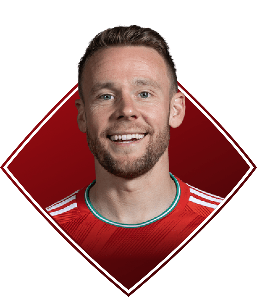 クリス・ガンター｜ウェールズ | FIFA ワールドカップ 2022 完全ガイド by ABEMA